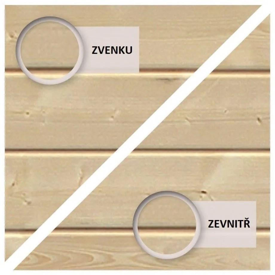 Dětský domeček se skluzavkou Dekorhome