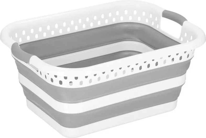 Skládací koš s uchy 24l SPRINGOS HA5109