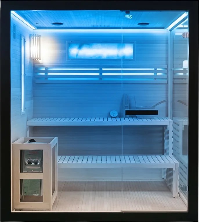 BPS-koupelny Finská sauna Relax HYD-6719 180x160, 4 osoby