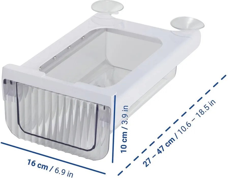 Plastový organizér do lednice 27x16 cm Kira – Wenko