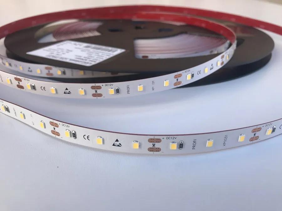 LED pásek ULTRA BRIGHT 12W/m, PROFI, 12V, IP20, 60LED/m, SMD2835 Barva světla: Zelená