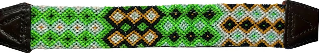 Kožený mexický obojek L