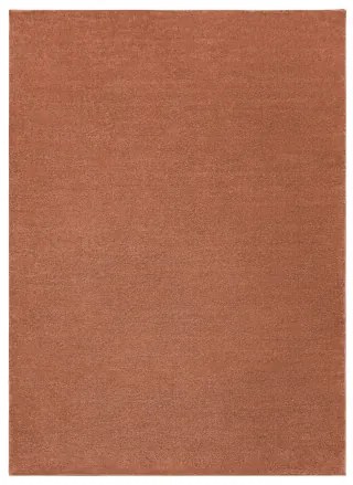 koberec SOFTY, Jednotný, Jednobarevný, terakota velikost 140x190 cm | krásné koberce cz