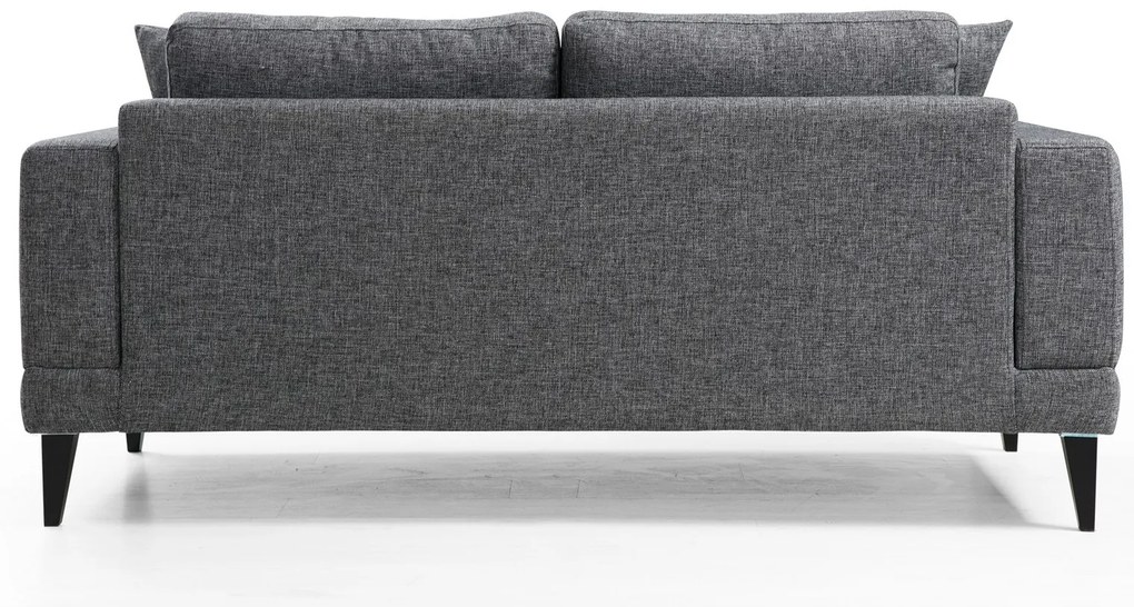 Hanah Home Dvoumístná pohovka NORDIC šedá 180 cm 560ARE1504