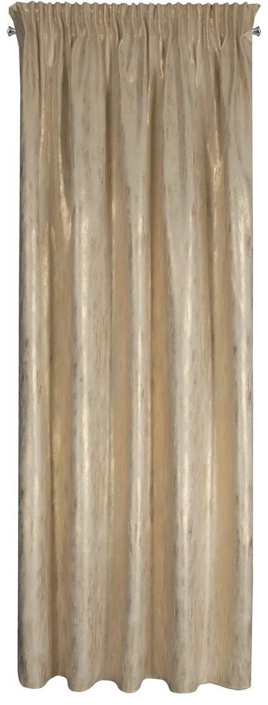 ZATEMŇOVACÍ ZÁVĚS NA PÁSCE EMILA 140X270 CM VZOROVANÁ