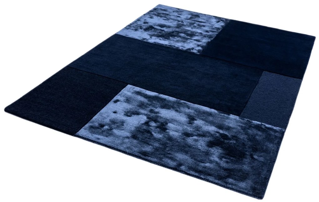 Modrý koberec Kitkat Navy Rozměry: 120x170 cm