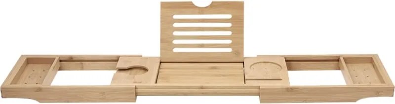 Mexen Bamboo polička na vanu 70-105 cm, přírodní bambus - 701170-00