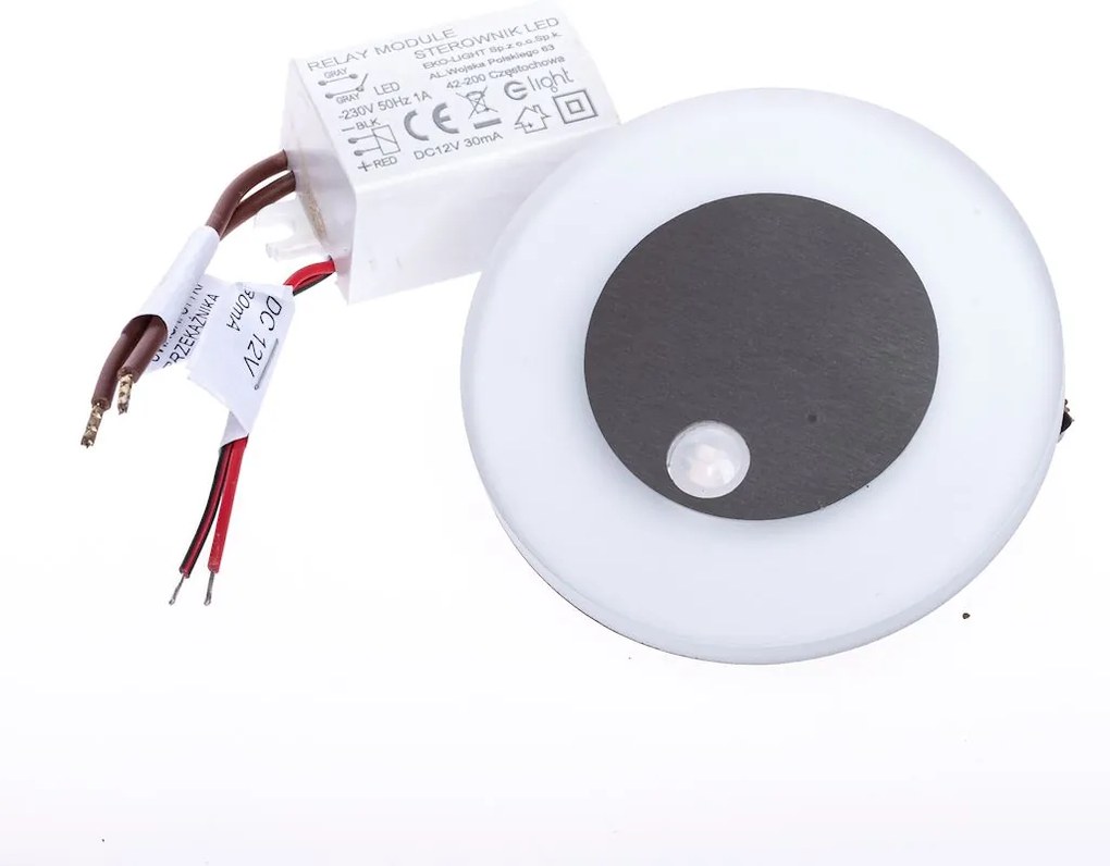 Schodišťové LED svítidlo Oti, 1x LED 0,6w, 3000k, s