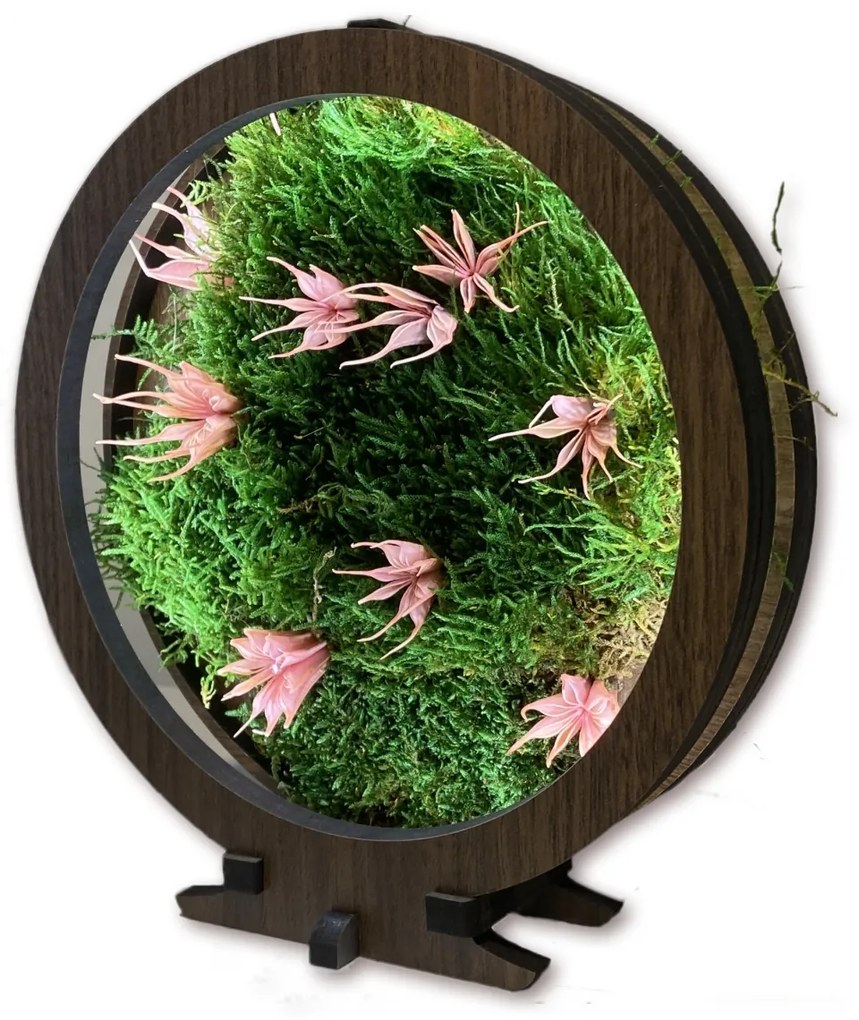 Li-Go "Slaměnky v mechu" lampa 20x22 cm