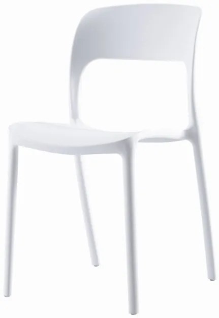 Set dvou židlí IPOS bílé (2ks)