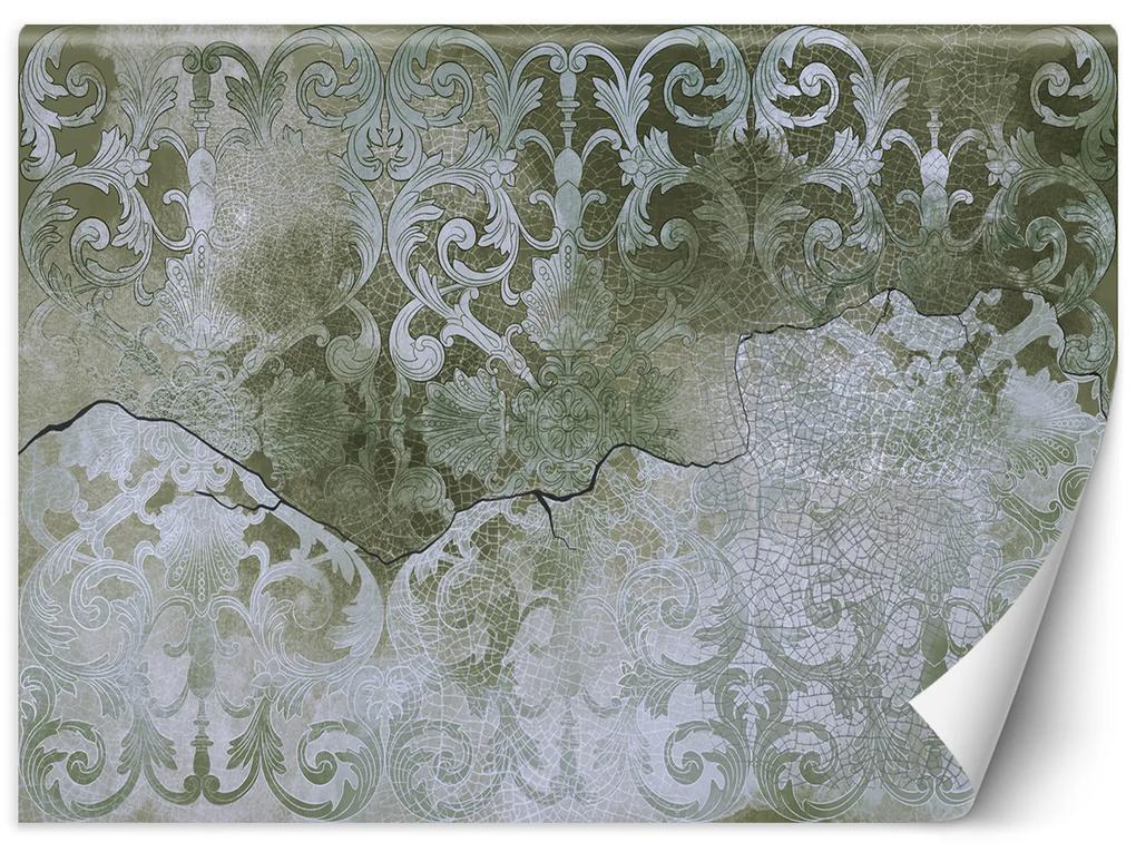 Gario Fototapeta Zelené vintage ornamenty Materiál: Vliesová, Rozměry: 200 x 140 cm