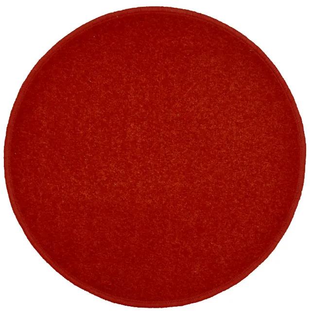 Eton vínově červený koberec kulatý průměr 400 cm