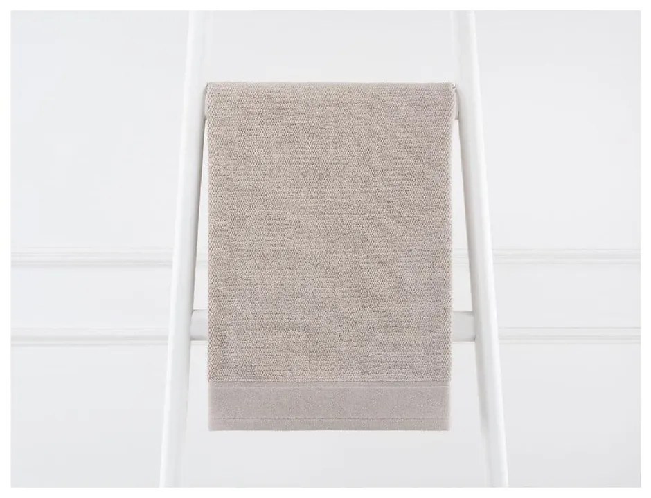 Béžový bavlněný ručník Madame Coco Terra, 50 x 80 cm