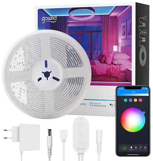 Smart LED pásek 12V GOSUND SL2 5m WiFi Tuya