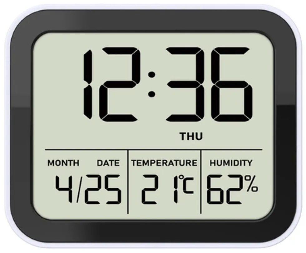 JVD SB774.1 - malé hodiny s teploměrem a vlhkoměrem