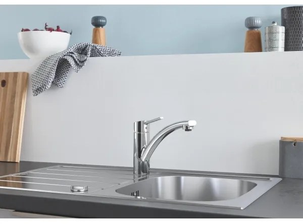 GROHE 30358000 - Dřezová baterie SWIFT 227 mm lesklý chrom