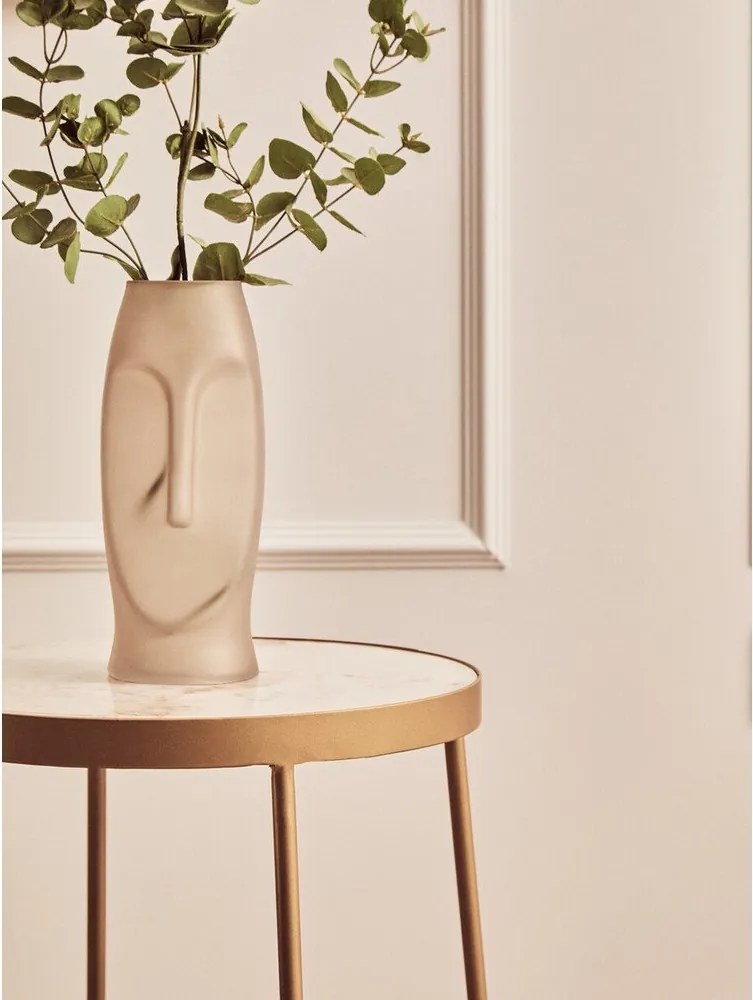 Kulatý odkládací stolek s mramorovou deskou ø 36 cm Shalimar – Premier Housewares