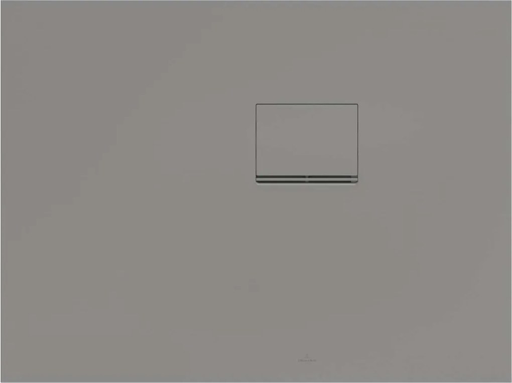Villeroy & Boch Squaro Infinity - Sprchová vanička, 100x75 cm, šedá UDQ1075SQI2RV-3S