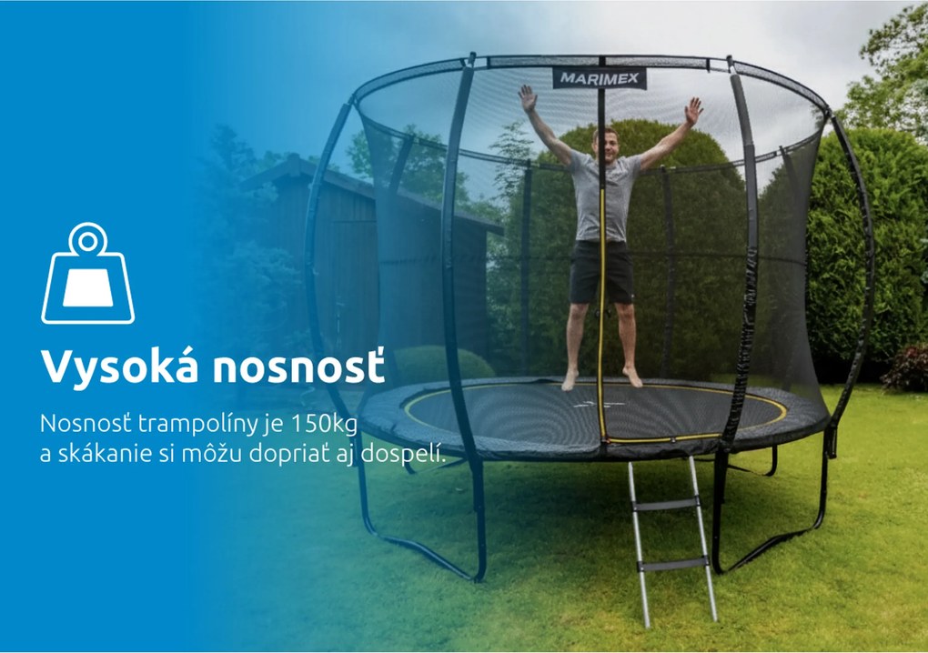 Marimex Comfort 366 cm + ochranná síť + schůdky