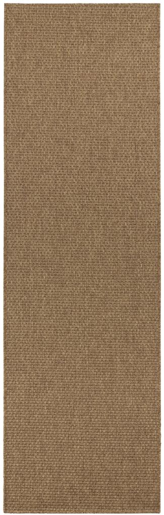 BT Carpet - Hanse Home koberce Běhoun Nature 104272 Brown ROZMĚR: 80x350