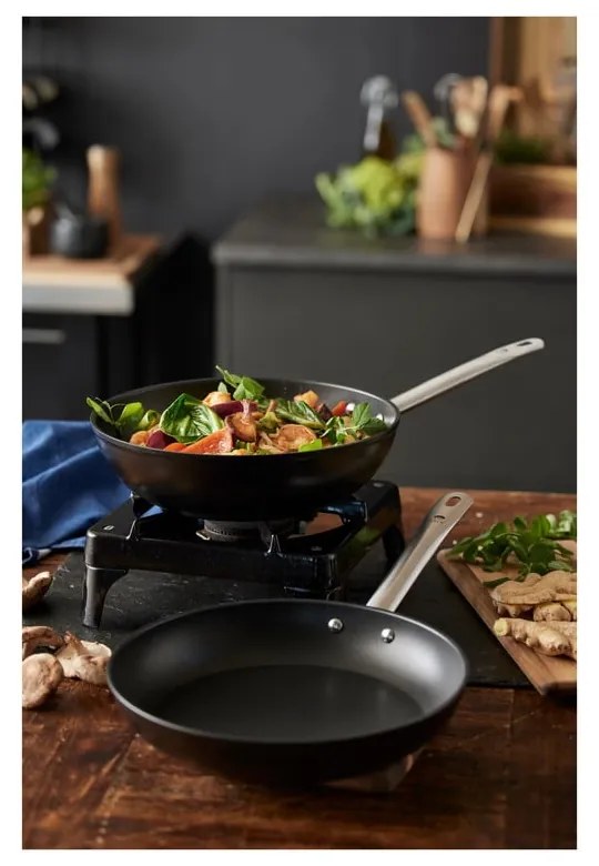Wok hliníková pánev s nepřilnavým povrchem ø 28 cm – Holm