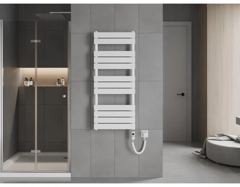Mexen Ceres, elektrické topné těleso 1200 x 500 mm, 600 W, bílá, W111-1200-500-2600-20