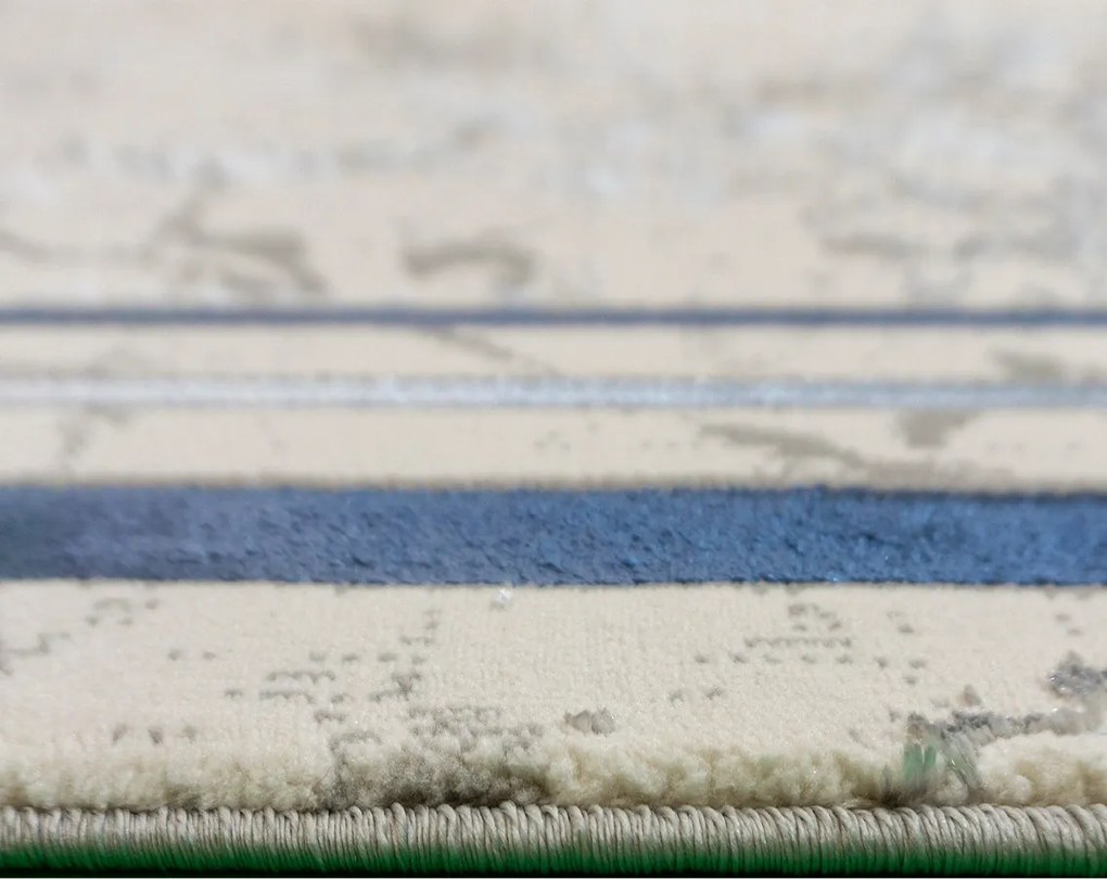 BE Koberec Allianz 6309 NAVY - tmavě modrý obdélníkový Rozměr: 60x100 cm