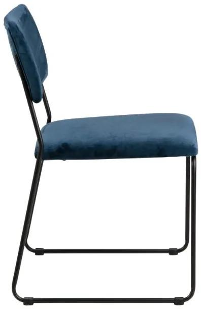 Jídelní židle Cornelia modrá