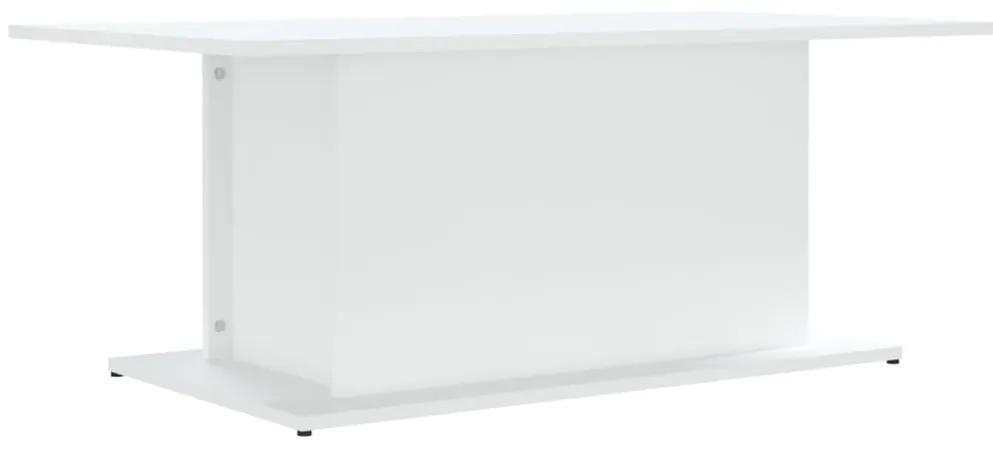 810307 vidaXL Konferenční stolek bílý 102 x 55,5 x 40 cm kompozitní dřevo