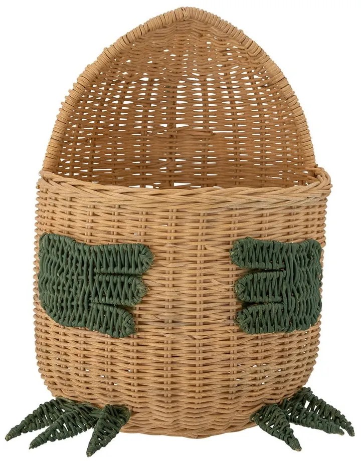 Ratanový dětský koš na hračky v přírodní barvě 37x57x48 cm Eddi – Bloomingville Mini
