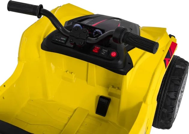 Elektrická čtyřkolka Quad Sport TX 4×4 žlutá