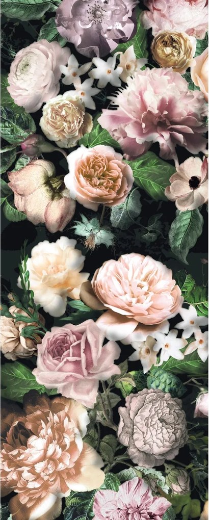 Komar Vliesová fototapeta Victoria Black 100 x 250 cm