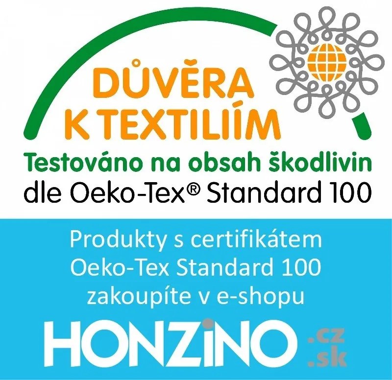 Setino · 140 x 200 + 70 x 90 cm - Certifikát Oeko-Tex Standard 100