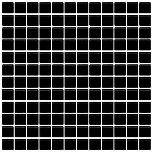 Maxwhite H37 Mozaika skleněná černá antracit 29,7x29,7cm