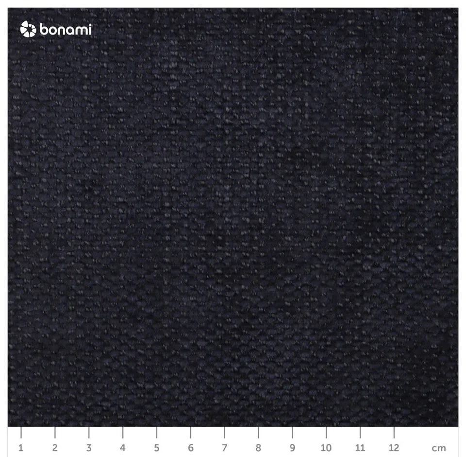 Tmavě modrá rozkládací/s úložným prostorem rohová pohovka (levý roh/s lenoškou) Fuji – Bobochic Paris
