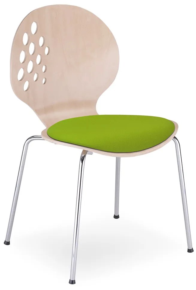 Nowy Styl Lakka Seat Plus židle bukové dřevo zelená