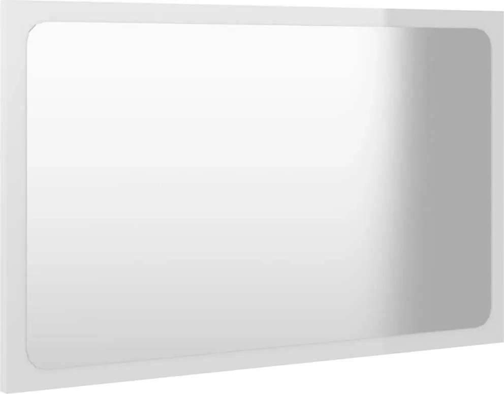vidaXL Set koupelnového nábytku dřevotříska [3070961] Barva: Bílá