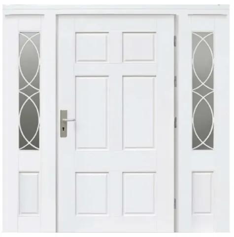 Archo - Akční sada Venkovní vchodové dřevěné dveře Deskové DP-17 AZIZE 105216