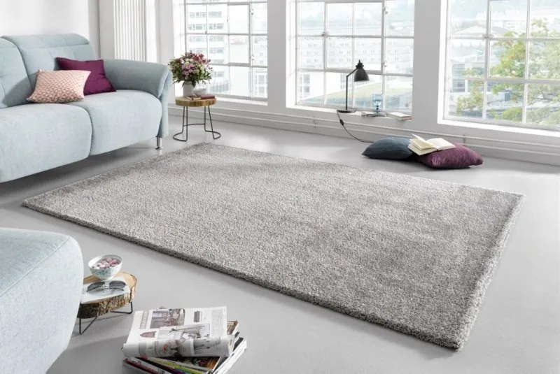 Hans Home | Kusový koberec Glam 103014 Silver, šedá - 200x290