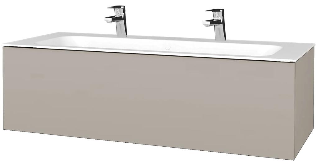 Dřevojas Koupelnová skříň VARIANTE SZZ 120 Varianta: N01 Bílá lesk / IND Individual