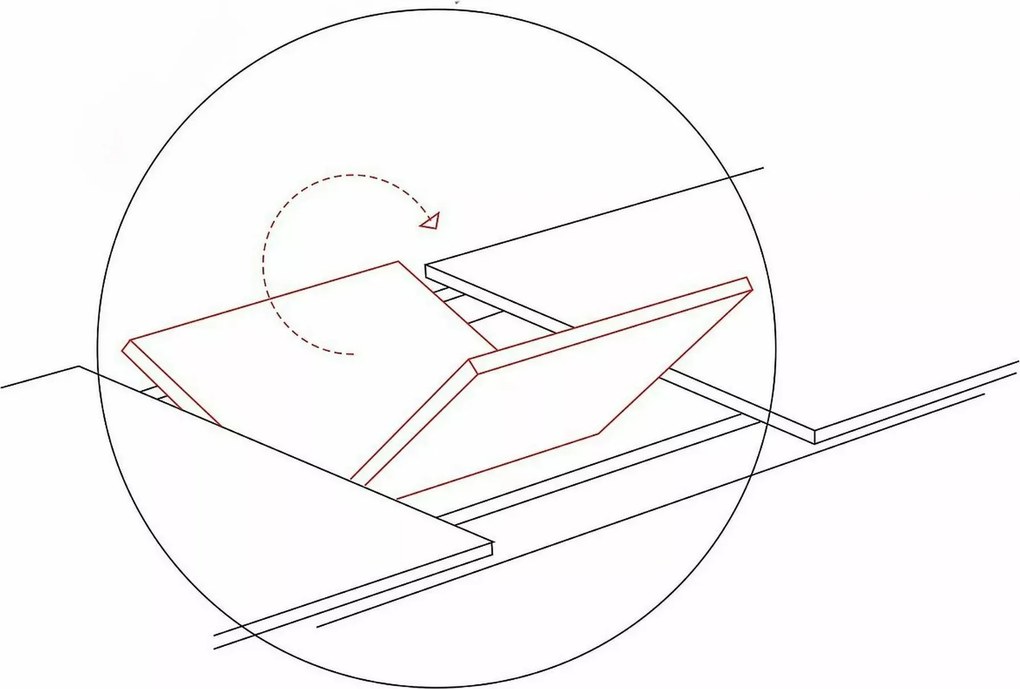 Jídelní rozkládací stůl Porto 120/160 cm keramika šedý/černý