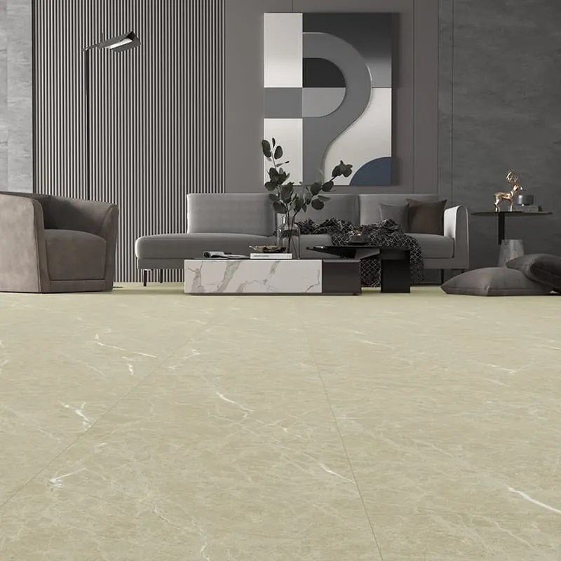 Vinylová plovoucí podlaha Area Floors Stone Click Rigid 5355 Dlažba světlá 1 m²