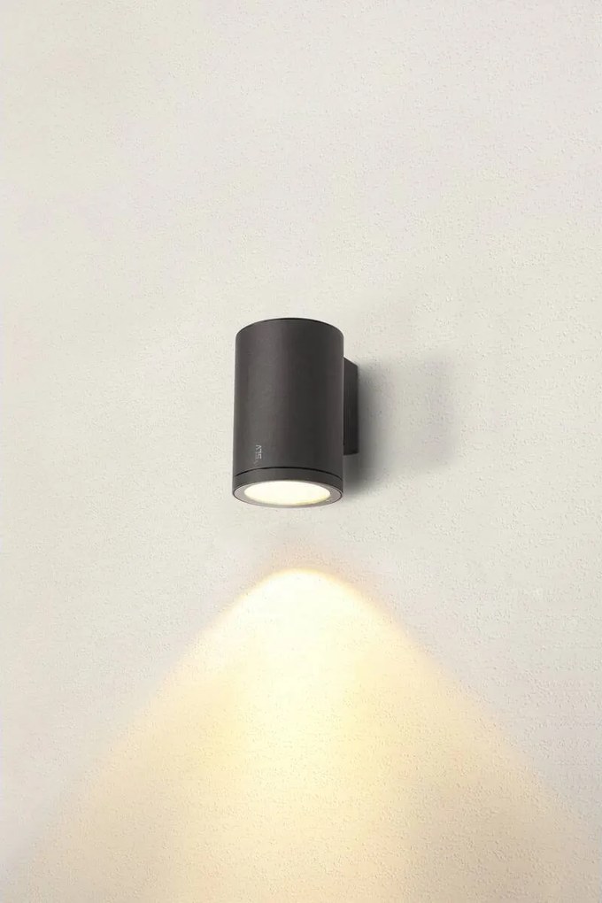 LA 1003440 ENOLA ROUND L single Outdoor, nástěnné LED svítidlo, antracitové, CCT 3000/4000K - BIG WHITE (SLV)