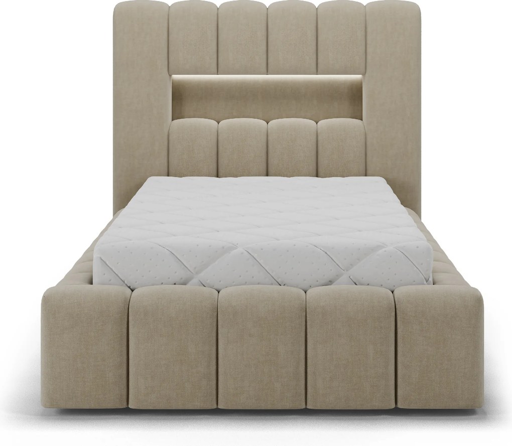 Postel Lamica 90x200 + Dřevěný rám/Standardní zdvih/kontejner