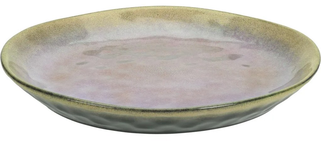 Kameninový dezertní talíř Dario, 20 cm, béžová
