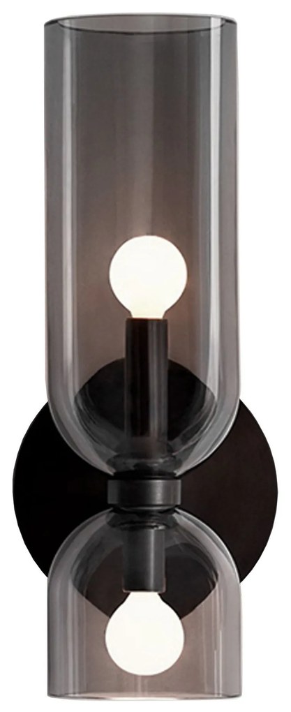 Toolight Moderní nástěnná lampa APP1208-2W BLACK