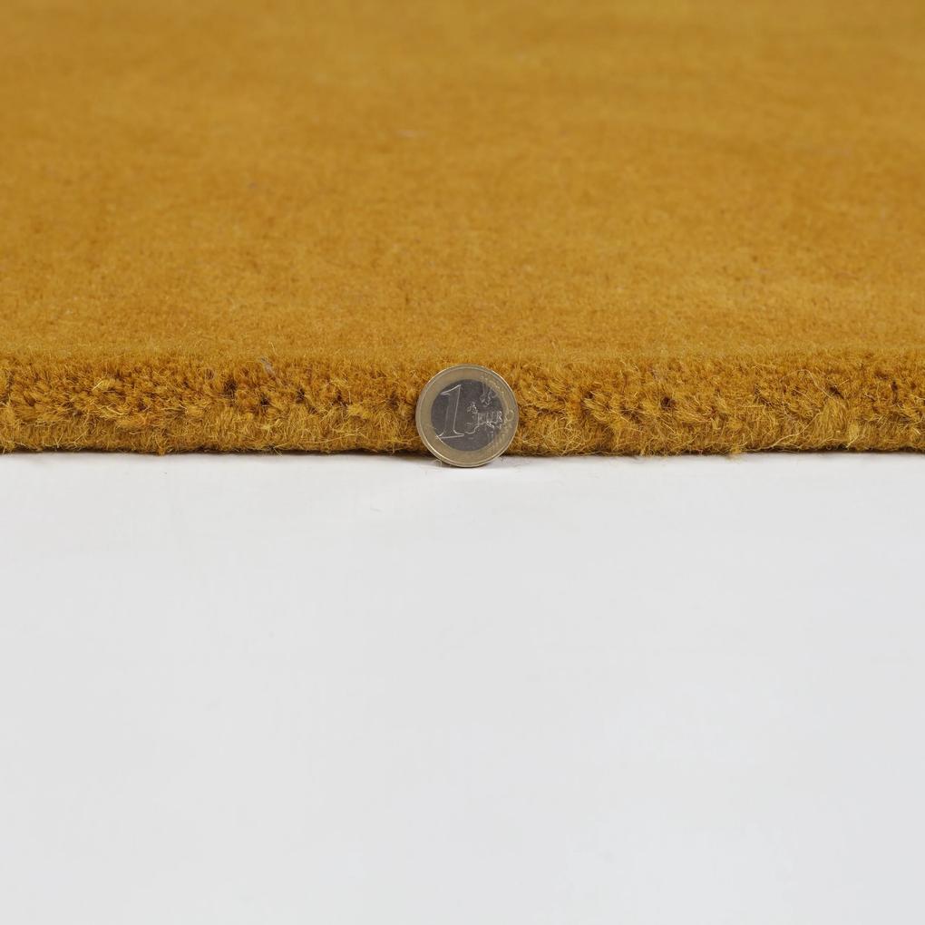 Flair Rugs koberce Ručně všívaný kusový koberec Abstract Collage Ochre/Natural ROZMĚR: 200x290