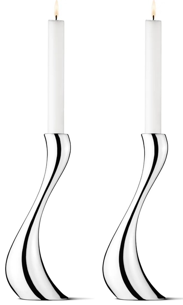 Svícen Georg Jensen Cobra set 2 ks