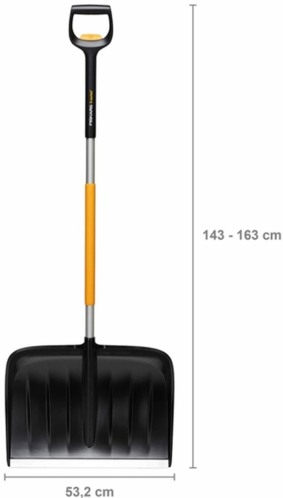 FISKARS X-series Teleskopické hrablo na sníh, 143-163cm 1057189
