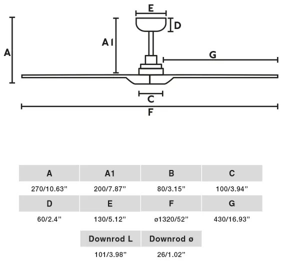 FARO 33810-1TW - LED Stmív. ventilátor HEYWOOD LED/10W/230V 2700/4000/6000K + DO